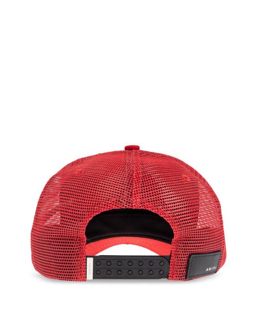 Amiri Logo-Appliqué Cap in Red for Men | Lyst