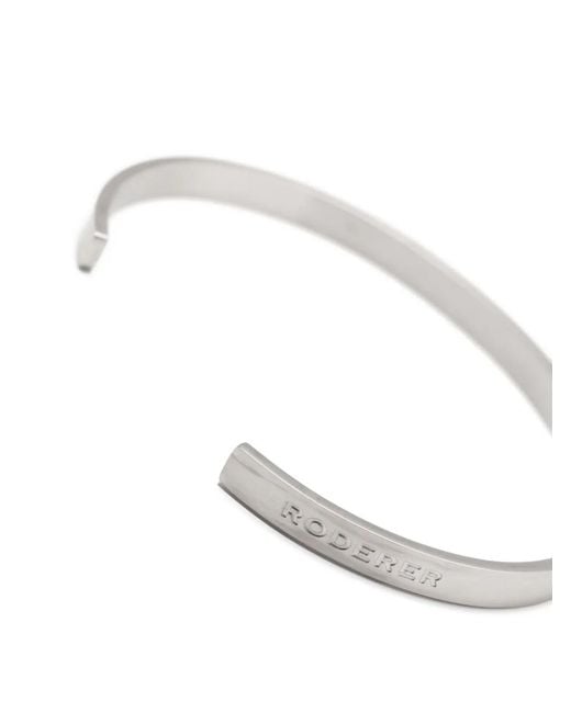 Roderer Lorenzo Bracelet in White for Men | Lyst