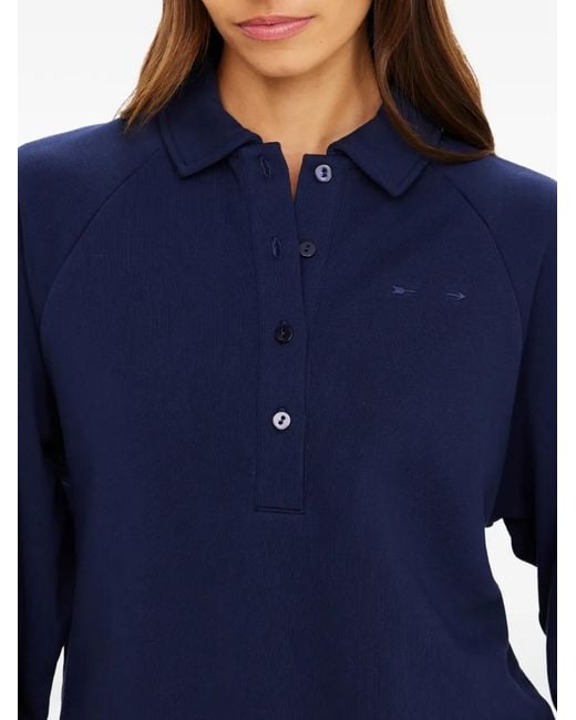 The Upside Elle Polo Sweater in Blue | Lyst UK