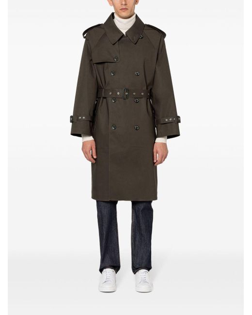 Mackintosh Earlston Trench Coat in Black for Men | Lyst