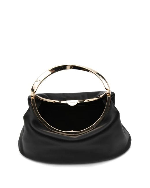 Jonathan Simkhai Round-Handle Tote Bag in Black | Lyst UK