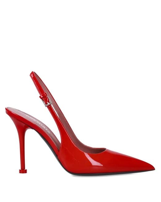 Premiata 100Mm Patent Pumps in Red | Lyst