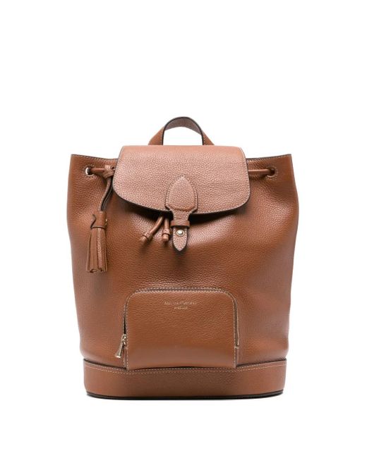 Aspinal of London Small Hudson Backpack in Brown | Lyst