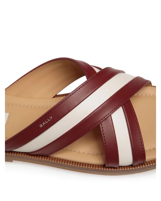 Bally Glide Slides in Brown for Men | Lyst