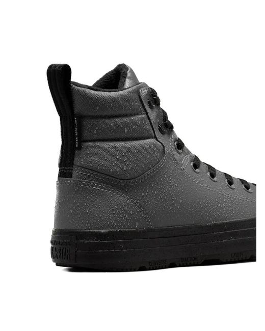 Converse Chuck Taylor Berkshire Padded High-Top Sneakers in Black | Lyst UK
