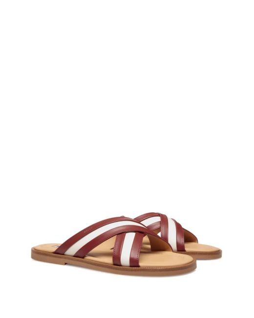 Bally Glide Slides in Brown for Men | Lyst