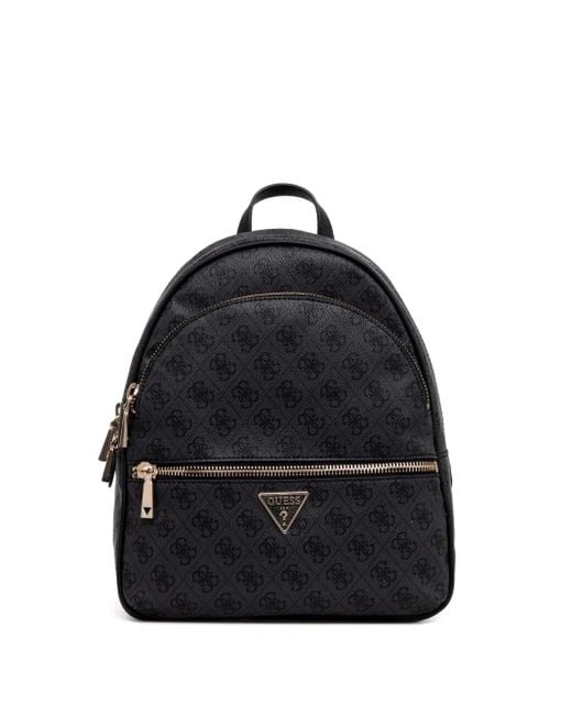 Guess Monogram Backpack in Blue | Lyst