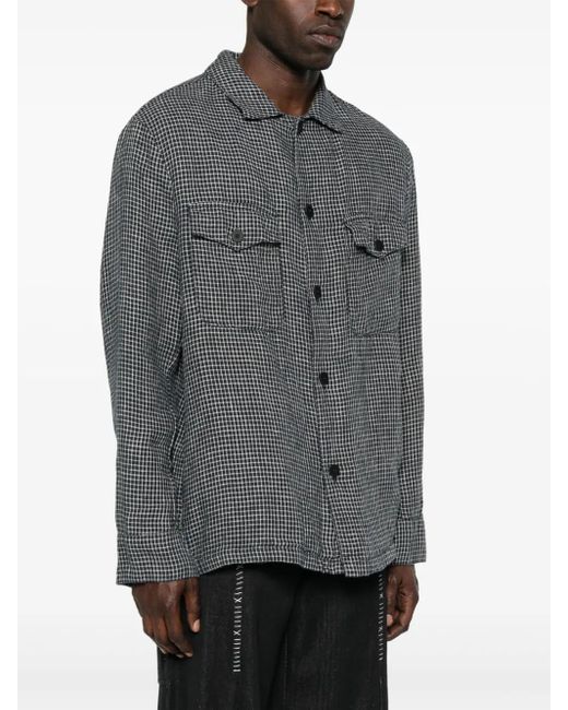 Original Vintage Style Linen Jacket in Gray for Men | Lyst