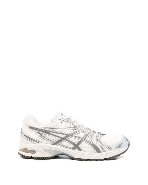 Asics Mesh Sneakers With Rubber Sole in White | Lyst UK