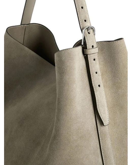 TOTEME Open Top Tote Bag in Natural | Lyst