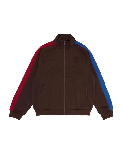 Travis Scott X X Nike X Fc Barcelona Zip Retro Anthem Jacket in Red ...
