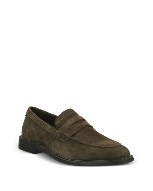GANT Suede Penny Loafers in Green for Men | Lyst