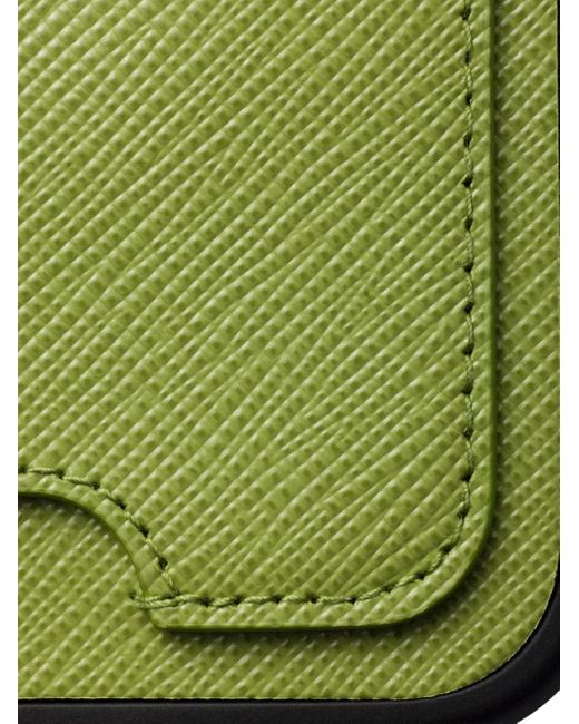 Prada Logo-Plaque Iphone 16 Pro Max Case in Green | Lyst