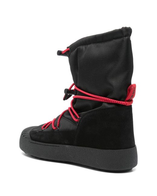 Moon Boot Mtrack Polar Cordy Boots in Black for Men | Lyst