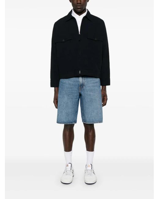 BOSS Slub-Texture Polo Shirt in White for Men | Lyst