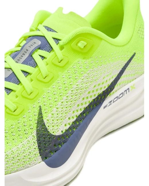 Nike Pegasus Plus Logo-Detail Sneakers in Green | Lyst UK