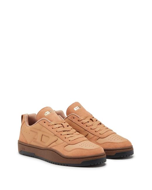 DIESEL S-Ukiyo V2 Lace-Up Sneakers in Brown for Men | Lyst