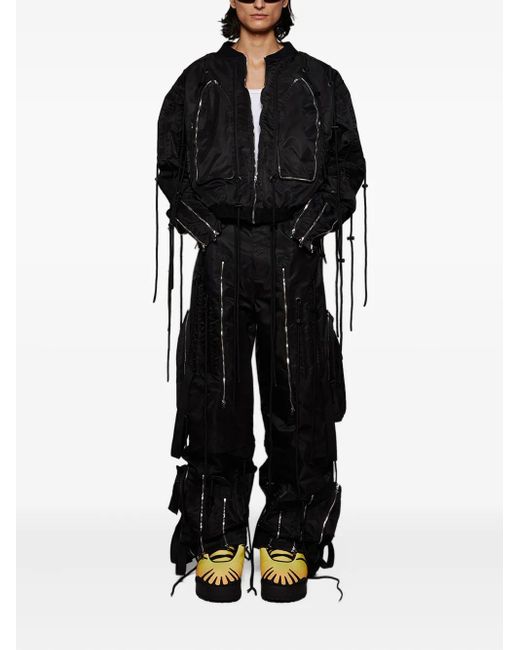 Who Decides War String Theory Bomber Jacket in Black for Men | Lyst