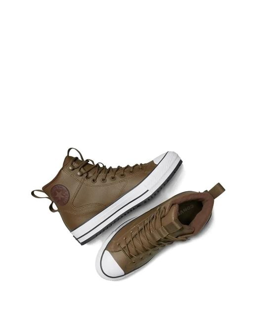 Converse Chuck Taylor All Star Lace-up High-top Sneakers in Brown | Lyst UK