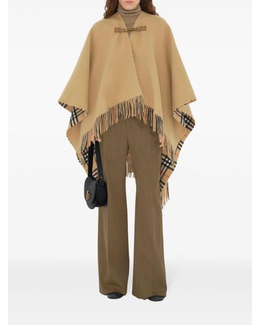 Burberry Coats & Jackets in Natural | Lyst