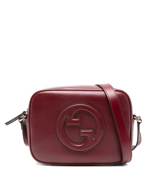 Gucci Blondie Cross Body Bag in Purple | Lyst UK