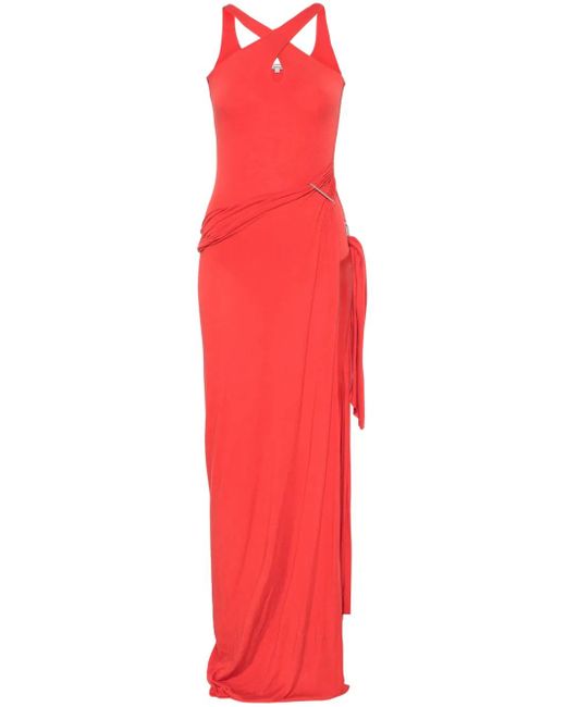 MANURI Rita Dress in Red | Lyst