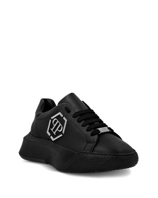 Philipp Plein Godzilla Runner Logo-Plaque Sneakers in Black | Lyst