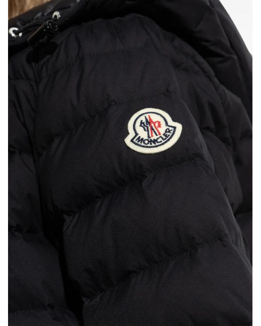 Moncler Coats in Blue | Lyst