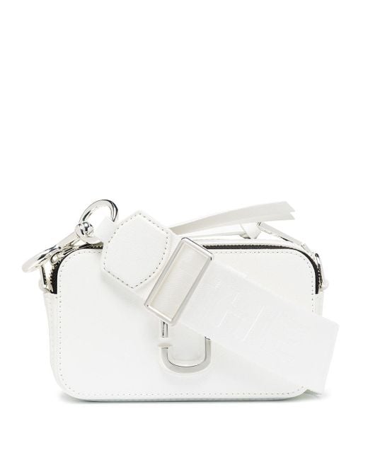 Marc Jacobs The Snapshot Bag in White | Lyst Marc Jacobs The Snapshot Bag in White | Lyst