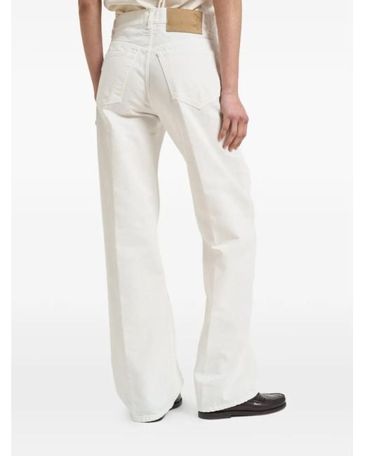 Haikure Bonnie Bull Jeans in White | Lyst