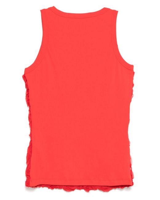 JORDANLUCA Ticker Tank in Red for Men | Lyst