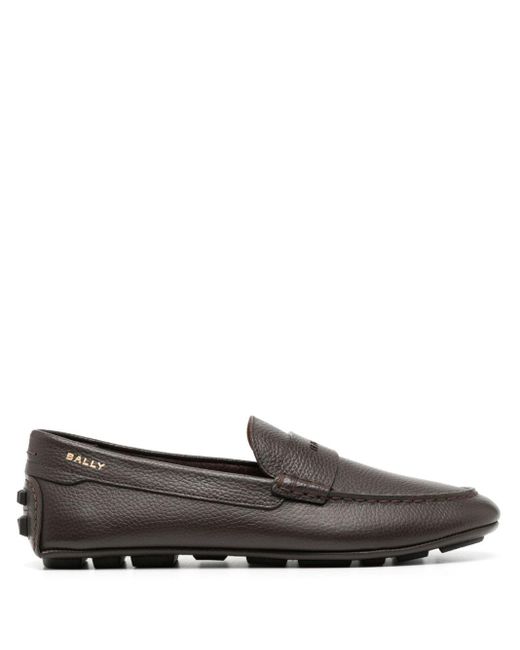 Bally Kelys Loafers in Gray for Men | Lyst