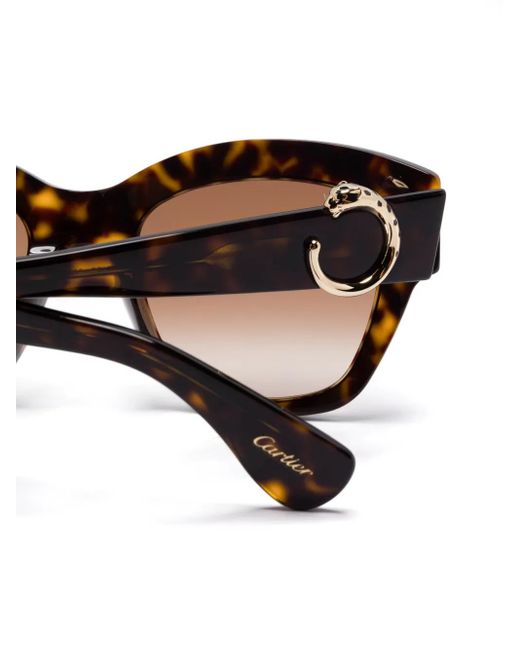 Cartier Ct0547S Sunglasses in Brown | Lyst