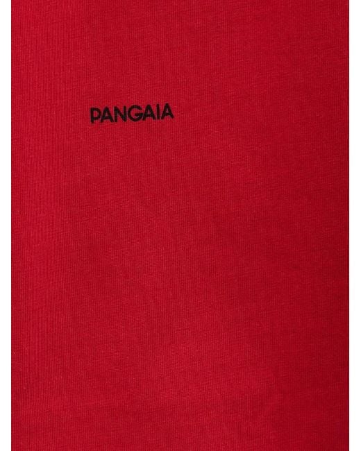 PANGAIA Logo-Print Cuffed Track Pants in Red | Lyst UK