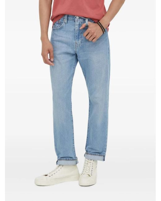 Levi's 502 Belt-Loop Jeans in Blue for Men | Lyst UK