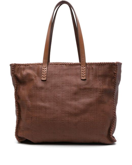 Dragon Diffusion Leather Tote Bag in Brown | Lyst