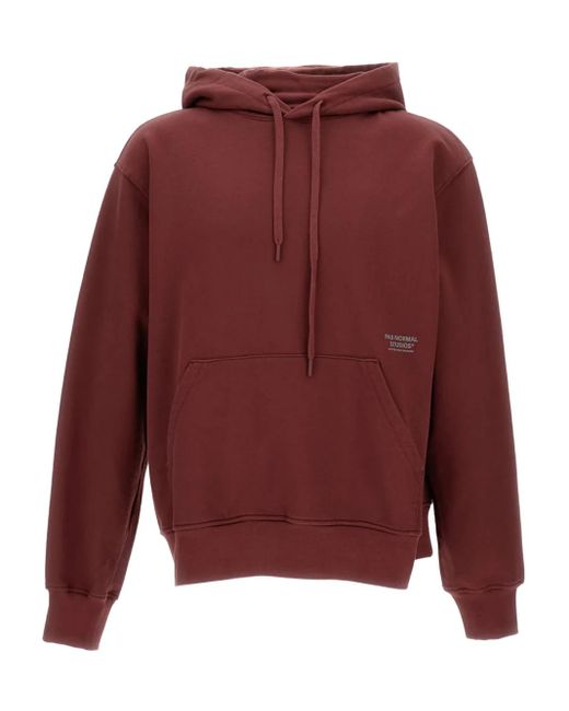Pas Normal Studios Graphic-Print Cotton Hoodie in Red for Men | Lyst UK
