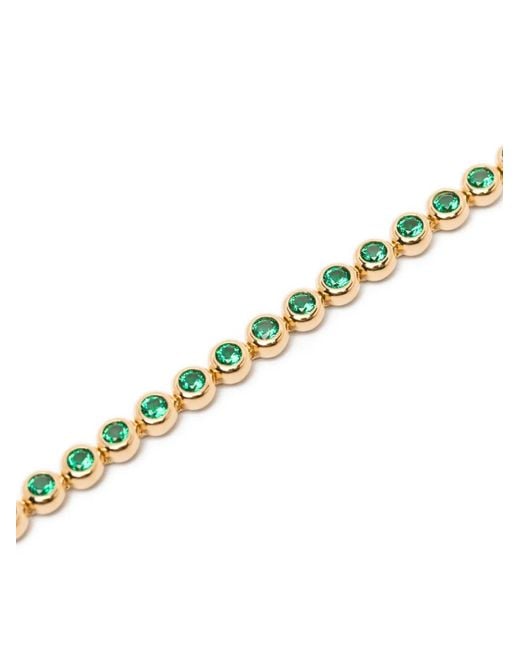 Missoma Tennis Bracelet in Green | Lyst