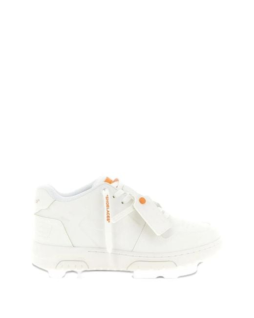 Off-White c/o Virgil Abloh Out Of Office Molded Logo-Detail Sneakers in ...
