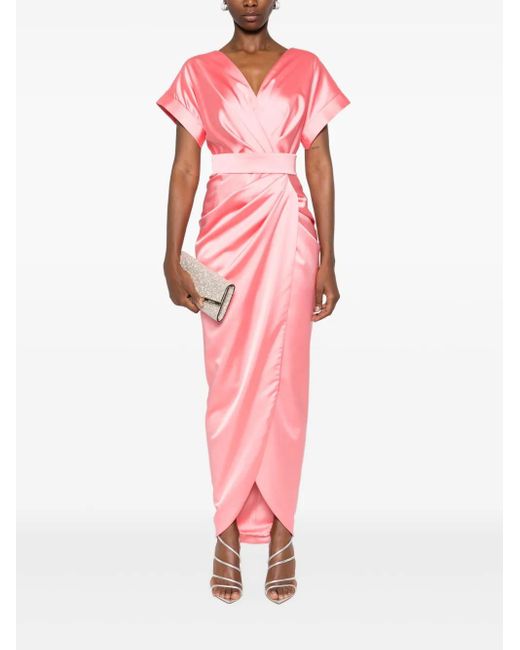 Rhea Costa Jaya Maxi Dress in Pink | Lyst