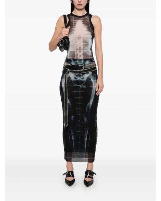 Jean Paul Gaultier X-Ray Body in Blue | Lyst