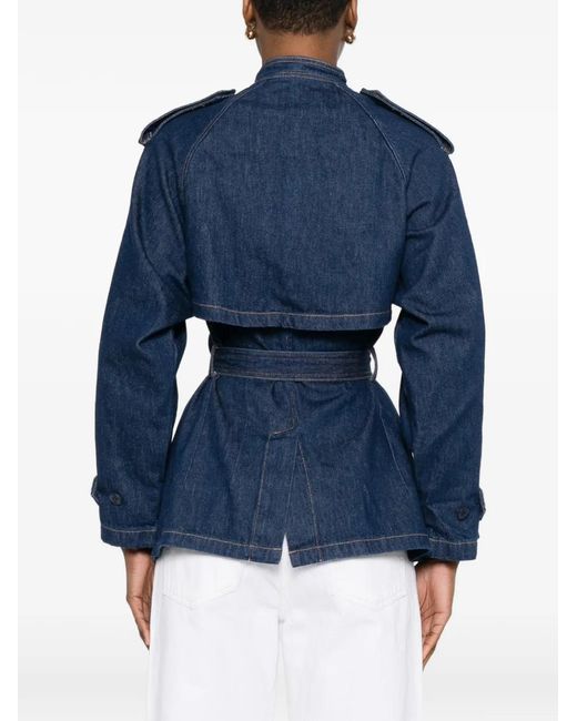 Polo Ralph Lauren Belted Pocket Jacket in Blue | Lyst UK