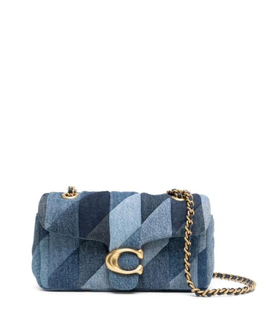 COACH Patchwork Quilted Tabby 20 Shoulder Bag in Blue | Lyst UK
