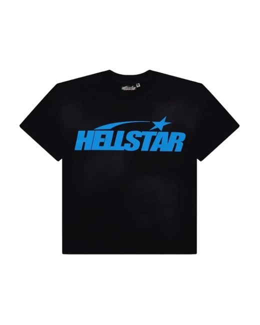 HELLSTAR Print-Logo T-Shirt in Black for Men | Lyst