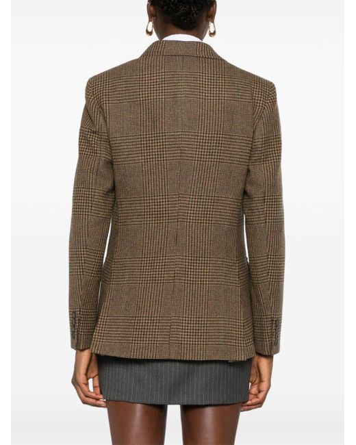Polo Ralph Lauren Heritage Blazer in Brown | Lyst