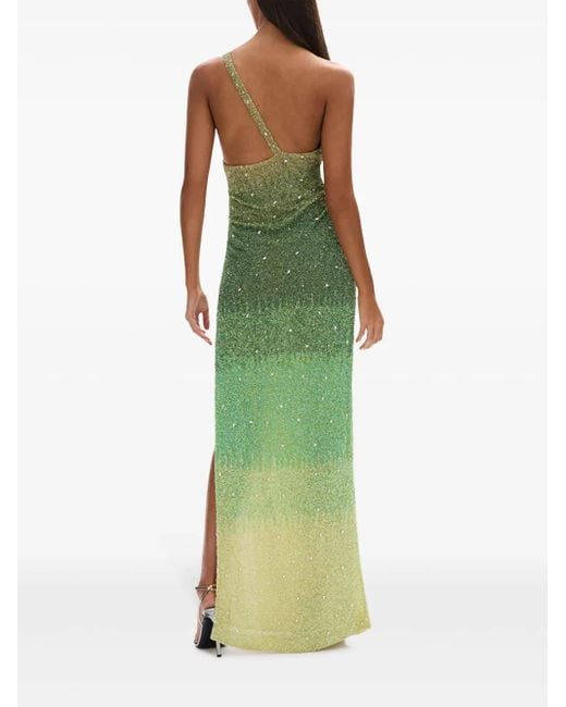 Rachel Gilbert Kaito Gown in Green | Lyst UK