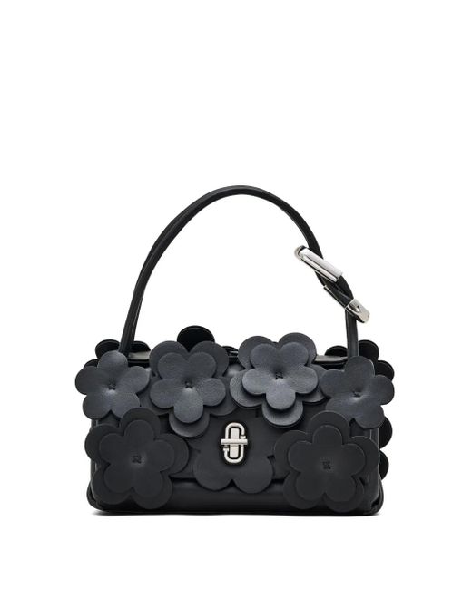 Marc Jacobs The Daisy Applique Mini Dual Bag in Black | Lyst