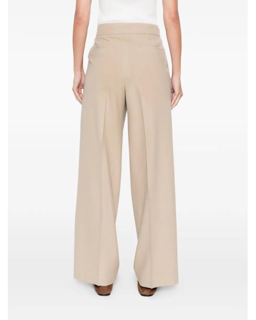Cellar Door Button-Fastening Trousers in Natural | Lyst UK