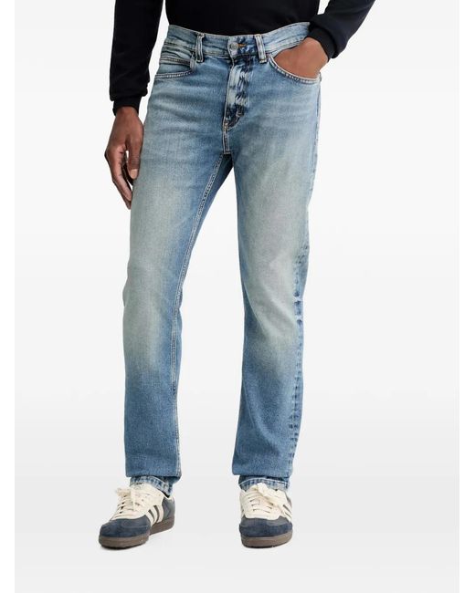 HUGO Patch Pocket Denim Jeans in Blue for Men | Lyst UK