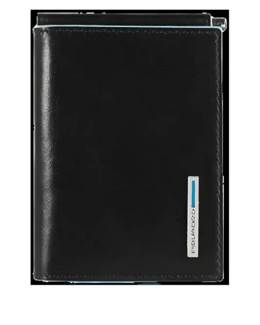 Piquadro Logo-Print Card Holder in Black | Lyst UK